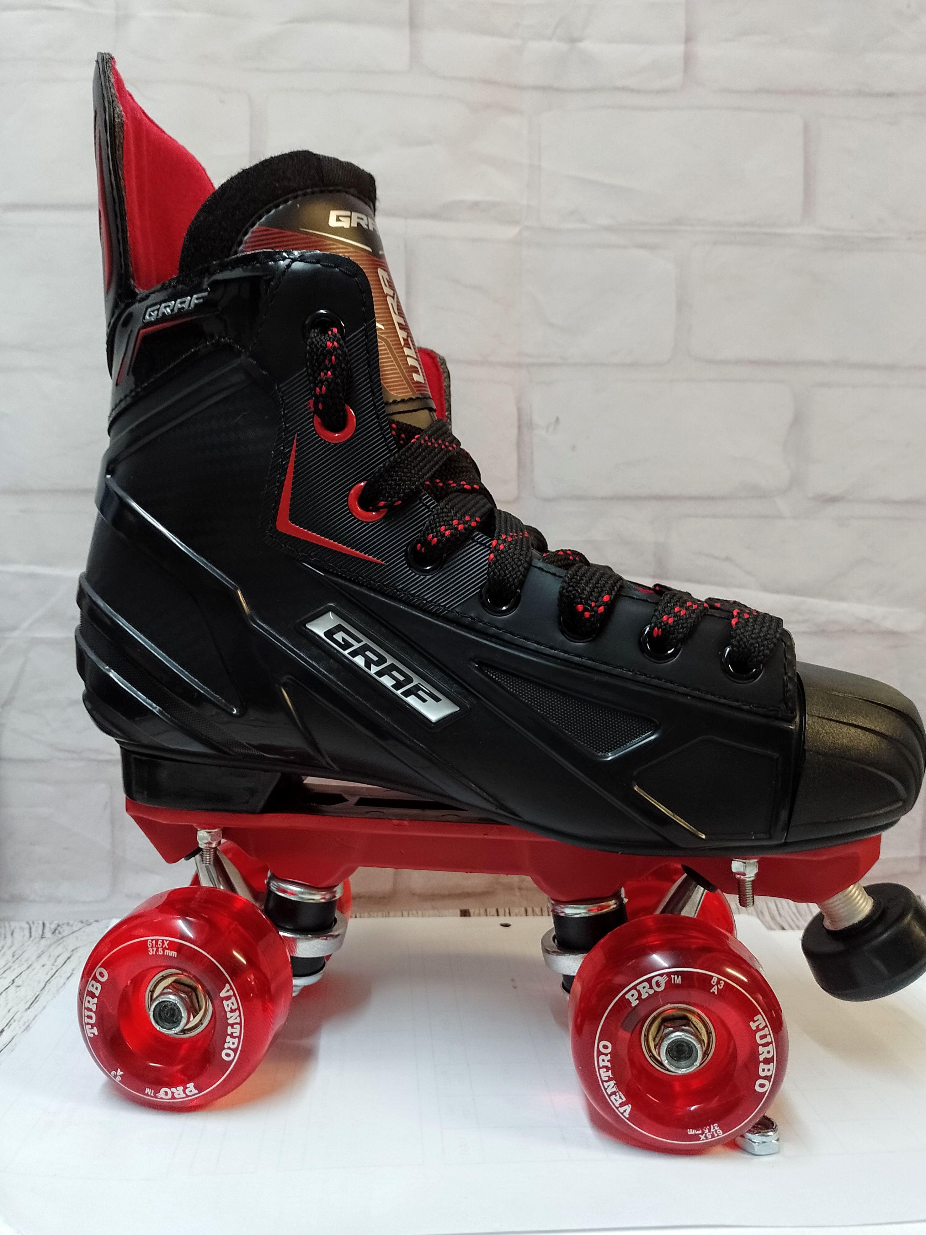 Graf custom build roller skate with VENTRO PRO wheels - Skate Attack
